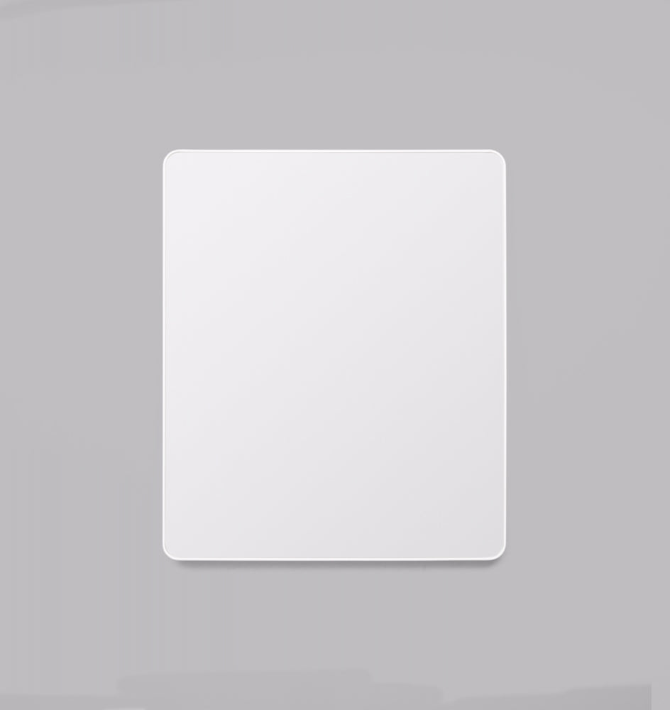 white rounded rectangle frame