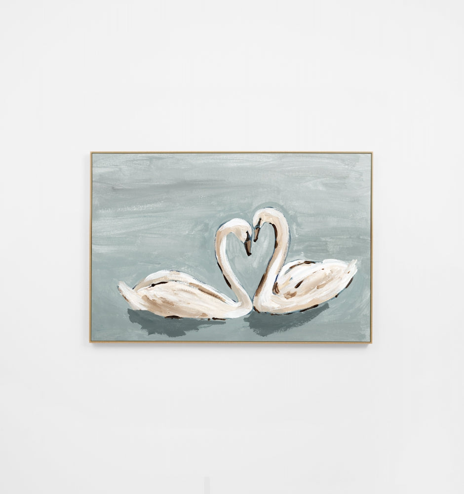 Swan Pair Blue – Great Frames